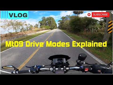2021 MT-09 Drive Modes Explained For Beginners