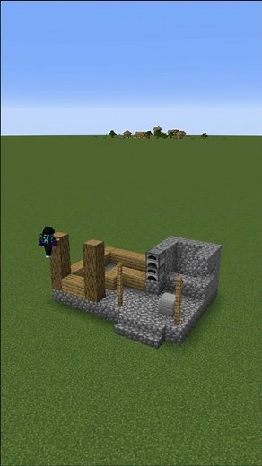 Minecraft Minecraft Classic blacksmith villager house #minecraft #tutorial #village #villager