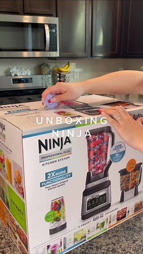 Ultimate Kitchen Ninja Auto IQ Blender Unboxing Experience