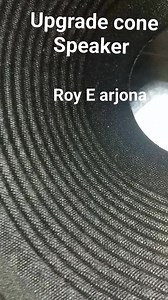 36K views · 160 reactions | Upgrade speaker cone para patihasin para matibay | Roy Speaker Inventor Arjona | Facebook