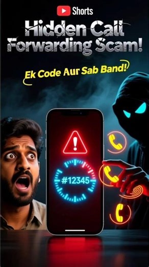 Hidden Call Forwarding Scam 😱 | TechbyAbhi #shorts #ytshorts #tech
