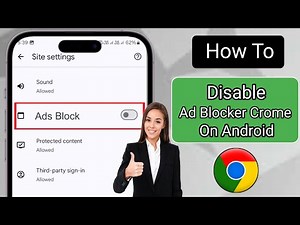 "How to Disable Ad Blocker in Google Chrome on Android | Allow or Block Ads in Chrome"
