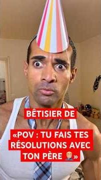 Bloopers from "POV: You Make Your Resolutions with Your Dad 🤦🏼‍♂️" #humor #dad #sister #bloopers