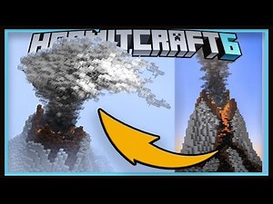 Hermitcraft Season 6: 10,000 GLASS BLOCK Volcanic Eruption! (Minecraft 1.13.1 survival Ep.17)