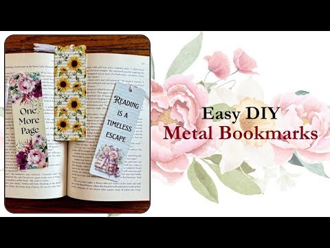 How to Sublimate Metal Bookmarks