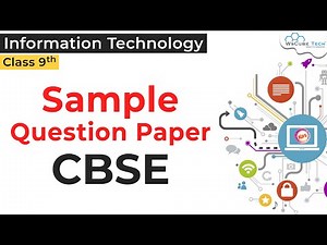 Class 9 Information Technology Sample Paper 2021 | Sample Paper by CBSE Class 9