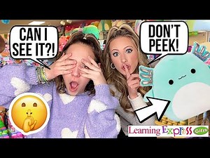 SECRET HIDDEN BIRTHDAY PRESENT SHOPPING CHALLENGE AT LEARNING EXPRESS! 🤫🎁🫣