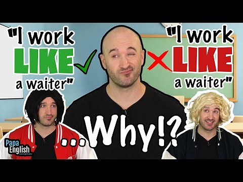 As Vs. Like - What's the Difference?