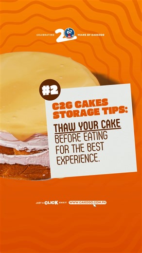 15K views · 31 reactions | Saving a slice for later? Here’s a quick cake tip! Keep your Cake2Go treats fresh by storing them in the fridge (inside the box!)—especially those with cream or cheesecake layers. They’ll stay perfectly soft, creamy, and sometimes even tastier the next day.  Because yes, you deserve cake today AND tomorrow.  #Cake2Go #CakeTips #DessertHack #SweetEveryday | Cake2Go Cake Store | Facebook