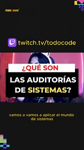 1.3K views · 23 reactions | ¿Qué son las #auditorias de #sistemas? #qa #tester #bug #informatica #backend #frontend #parati #python #java #javascript | TodoCode | Facebook