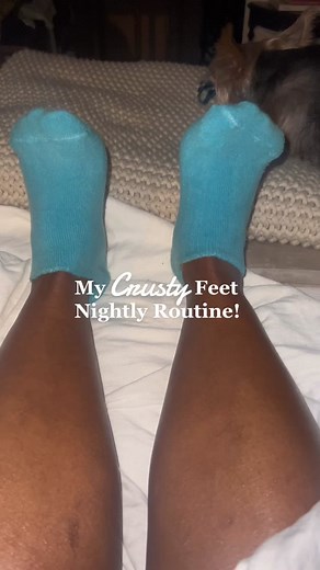 Soft and Moisturized Feet Nightly Routine