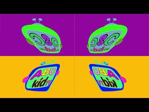 Abc Kids Intro Logo Video Effects sponsored by Gamavision Csupo Effects
