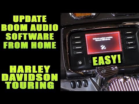 How to update Harley Davidson Infotainment Boom Box from home