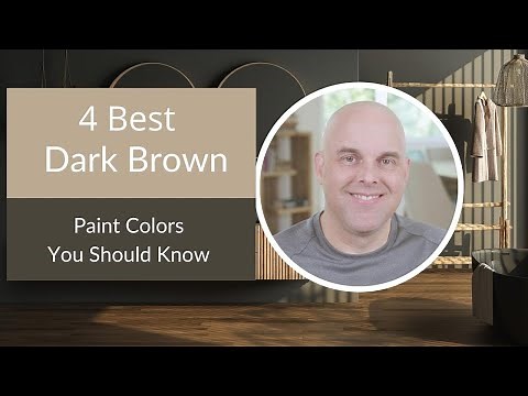 4 Best Dark Brown Paint Colors You Should Know