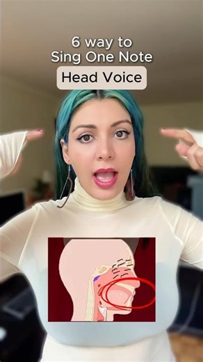 1 Note 6 ways to Sing🤩 Falsetto,Head, Mix, Mix Belt, Chest,Chest Belt