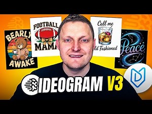 How To Make Profitable AI Designs In Minutes | Ideogram v3 + MyDesigns Tutorial