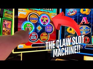 Claw Coin Pusher Slot Machine! Let’s Get It!!