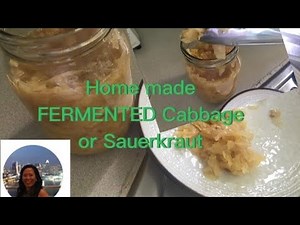 How To Make Easiest Homemade Sauerkraut or Fermented cabbage Just 3 Ingredients. by Carl pajabad