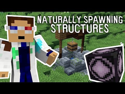 How to make Naturally Spawning Structures in Minecraft (1.15.2)