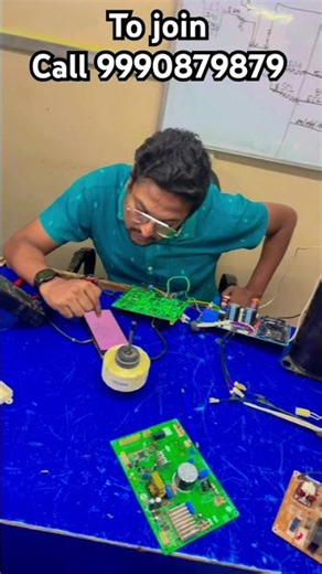 AC PCB repairing training institute course Laxmi Nagar customer PCB fault checking practice class