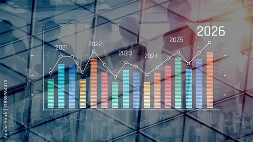 Business growth forecast highlights increasing trends new year 2026. Growth forecast data, growth forecast strategy, and growth forecast planning are key elements. Marrow