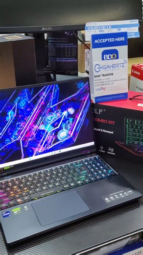 Quick Specs: • Processor - Intel® Core™ i9-14900HX • Graphics - GeForce RTX™ 4070 • Memory - 16GB DDR5 SDRAM • Storage - 1 TB PCIe NVMe SSD • Resolution - (2560 x 1600) 240Hz IPS • Panel size - 16-inch #ACERPREDATOR #acerlaptop #14thgen #intel #authorizedservicecenter #gigahertzVmall #homeCredit #billease