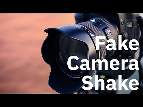 How to add Fake Camera Shake in After Effects with the Wiggle Expression