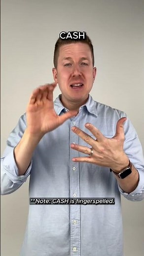 Payment Method Signs | ASL Glossary | The ASL Shop