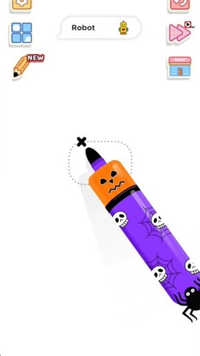 draw & colour robot 🤖#shorts #trending #braintestsolution #drawing #watermelon #draw&colour