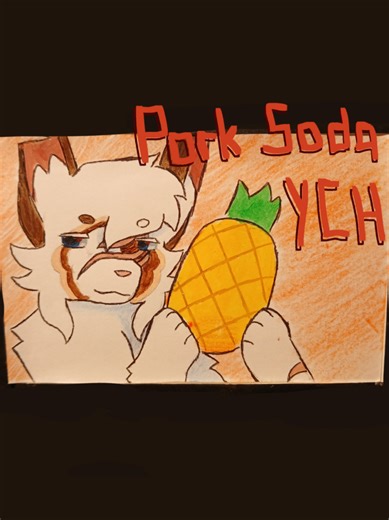 Pork Soda meme🍍‼️BLOOD WARNING AT THE END‼️🍍 complete paper animation YCH for @FinkleFart!! . . . #animationmeme #ych #commission
