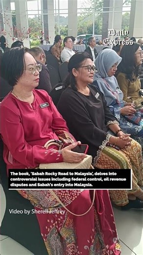 Datuk Joe Samad Launches Sabah’s Rocky Road to Malaysia at State Library