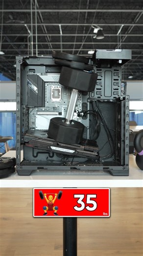 Linus Tech Tips on Instagram: "How much weight can a GPU hold?"