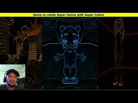 Bad Santa vs Gummy Bear vs Me Kameste Green Alien MashUp with 3 Colors Effects Challenge part 1