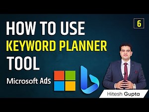 Microsoft Ads Keyword Planner Tool Tutorial | Keyword Research Tool for Microsoft Ads | Bing Ads