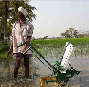 [Hot Item] Two-Row Manual Planter Smooth Field Operations Farm Machines