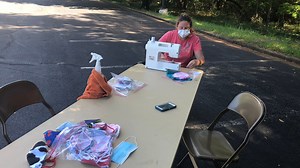 Amherst Co. mom makes personalized masks for students ahead of first day of school