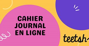 Cahier journal en ligne numérique - enseignant - Teetsh