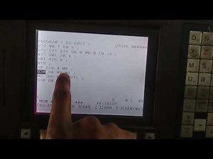 how to delete cnc fanuc program line& sequence