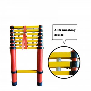 [Hot Item] Works Price Ladder Fiberglass Telescopic Insulated Extension Ladder