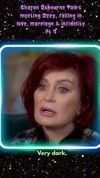 Sharon Osbourne Talks Meeting Ozzy, Love, Marriage & Infidelity Pt.7 #shorts #ozzyosbourne