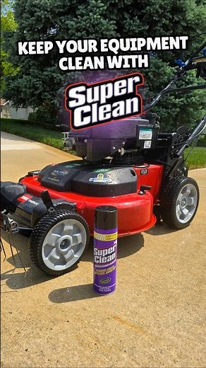 The Secret Trick to Super Shiny Lawn Equipment!