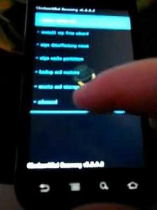 Recovery Touch Samsung Nexus S