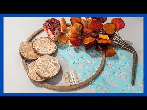 Fall Door Hanger DIY || Easy Fall DIY || Just 1 Quick Craft