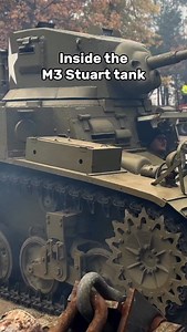 Jak wygląda czołg M3 Stuart od środka? #stuarttank #tank #m3stuart #panzerfarm #ww2tank #ww2 #tankmuseum #militarymuseum #tankrestoration | Panzer Farm