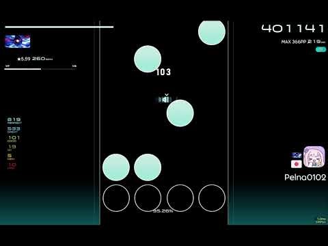 osu mania #5708 parallel universe shifter Day!!