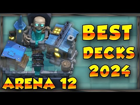 Best Arena 12 Decks (Spooky Town Decks) in Clash Royale | Best Clash Royale Arena 12 DECKS 2024