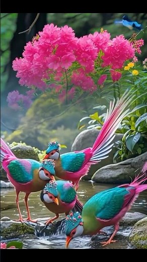 "Colorful Birds in Nature | Beautiful & Cute Birds Compilation #nature #birds #bird