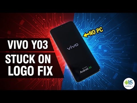 Vivo Y03 Stuck on Logo Fix (No Computer) - Android 15 BootLoop Solution 2025
