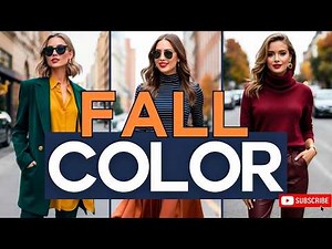 Fall Color Pairings 2025 🍁 | Chic Outfit Ideas to Instantly Refresh Your Wardrobe
