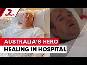 Bondi Hero Ahmed al Ahmed receives visit from Anthony Albanese | 7NEWS